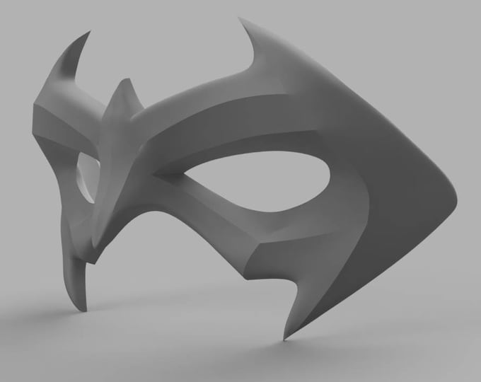Nightwing Mask 3D Model STL Files - Etsy