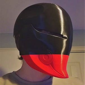 Red Hood Cyborg Ninja Helmet - Etsy
