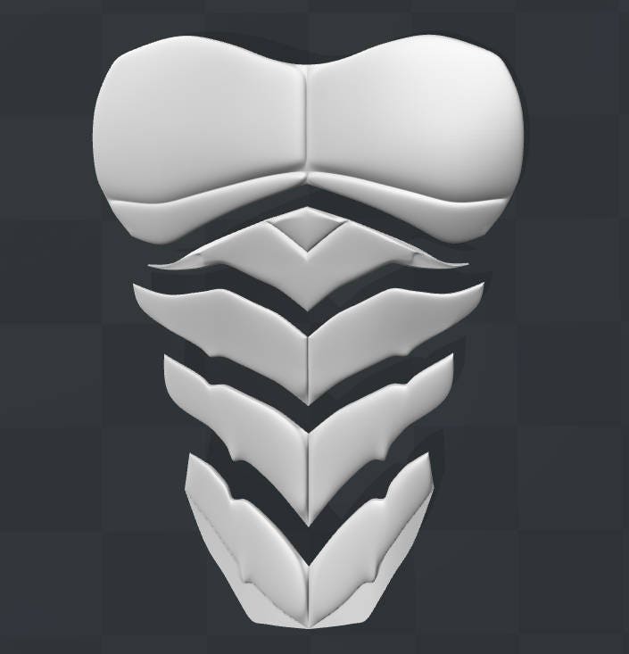 Chest Armor 3D Model STL Files - Etsy Australia
