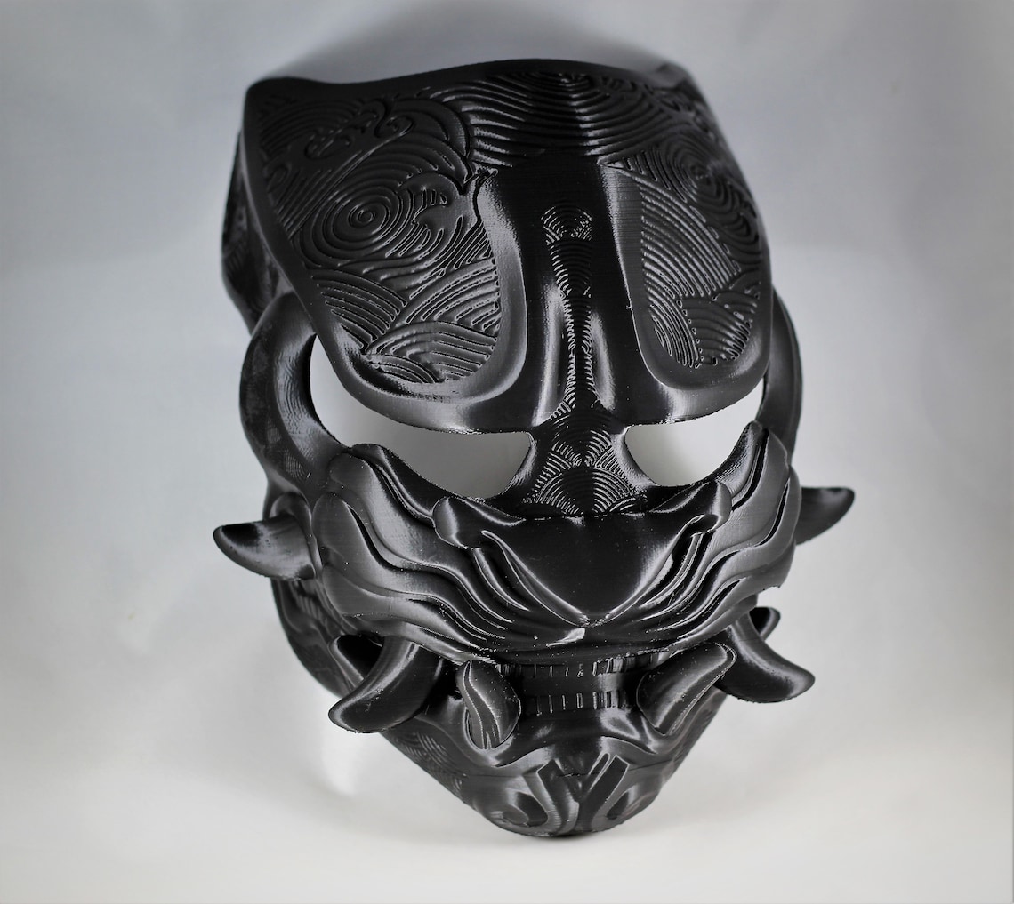 Samurai Mask Tiger Style - Etsy