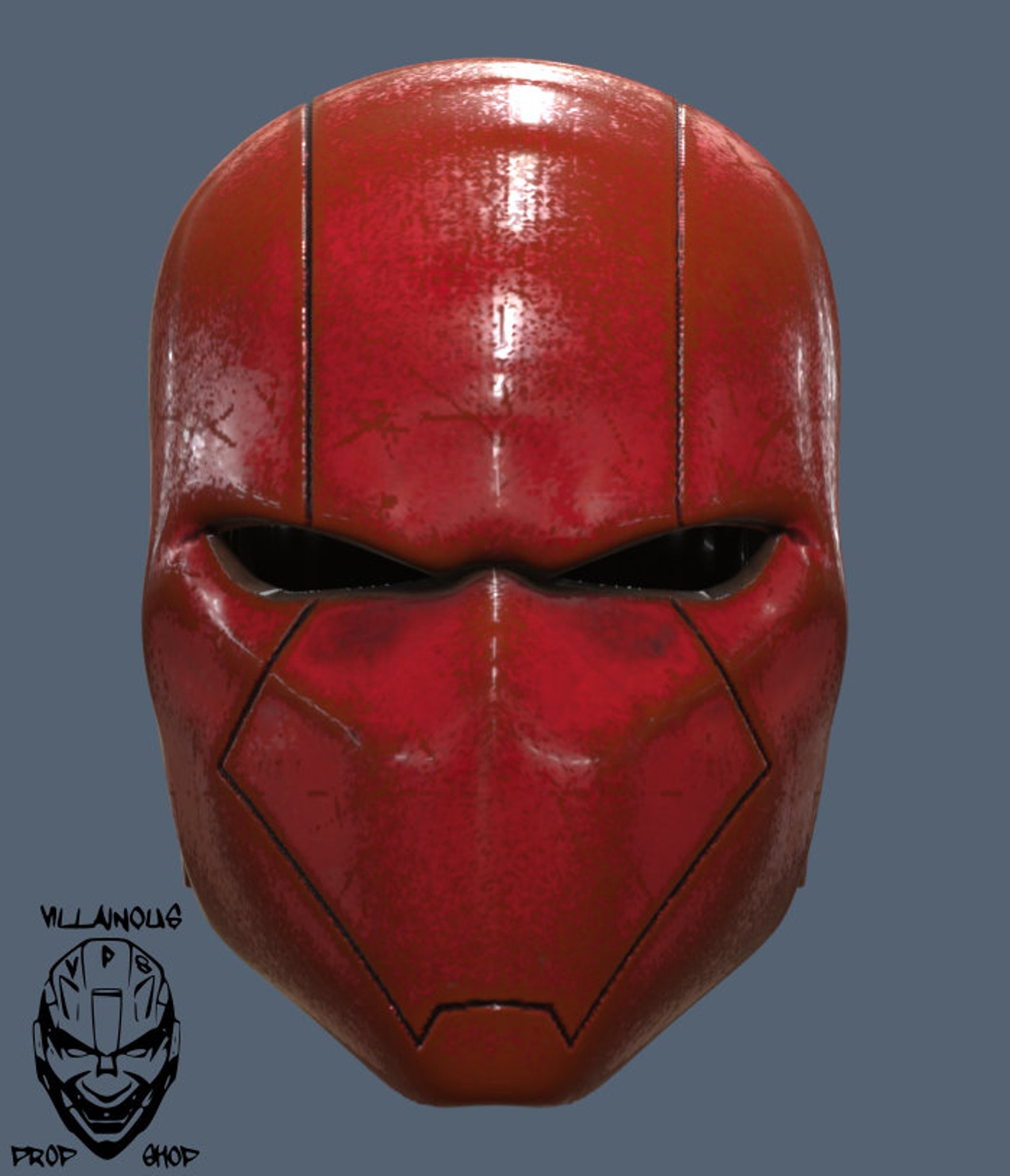 Red Hood Helmet Version 1 3D Model STL Files | Etsy