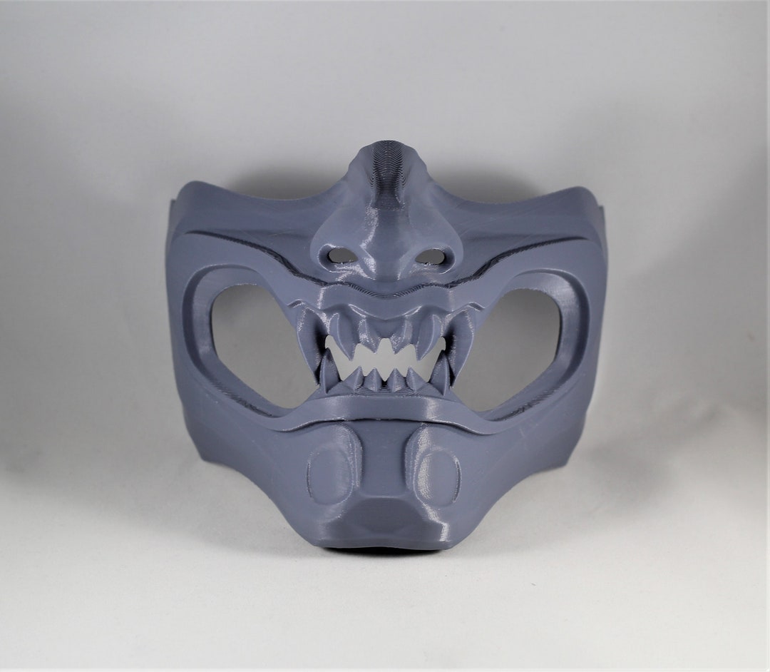 Samurai Oni Mask - Etsy