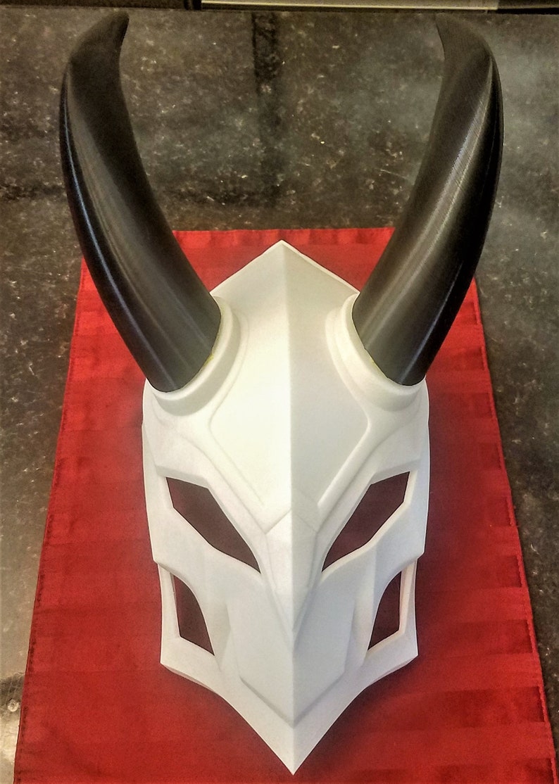 Blood Moon Jhin Helmet - Etsy