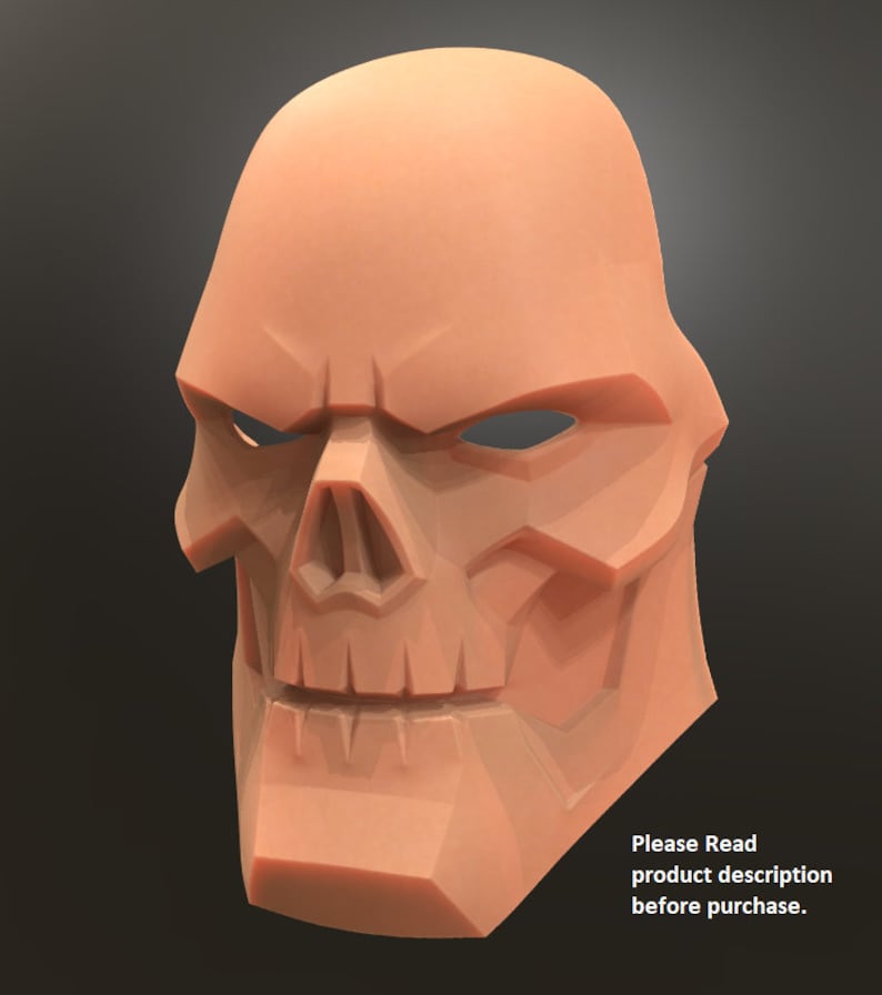 Taskmaster Mask 3D Model STL File - Etsy