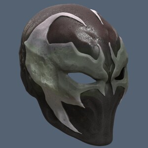 Spawn Mask 3D Model OBJ File - Etsy
