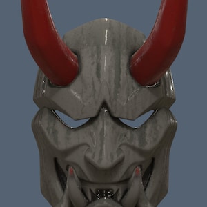Full Oni Mask - Etsy