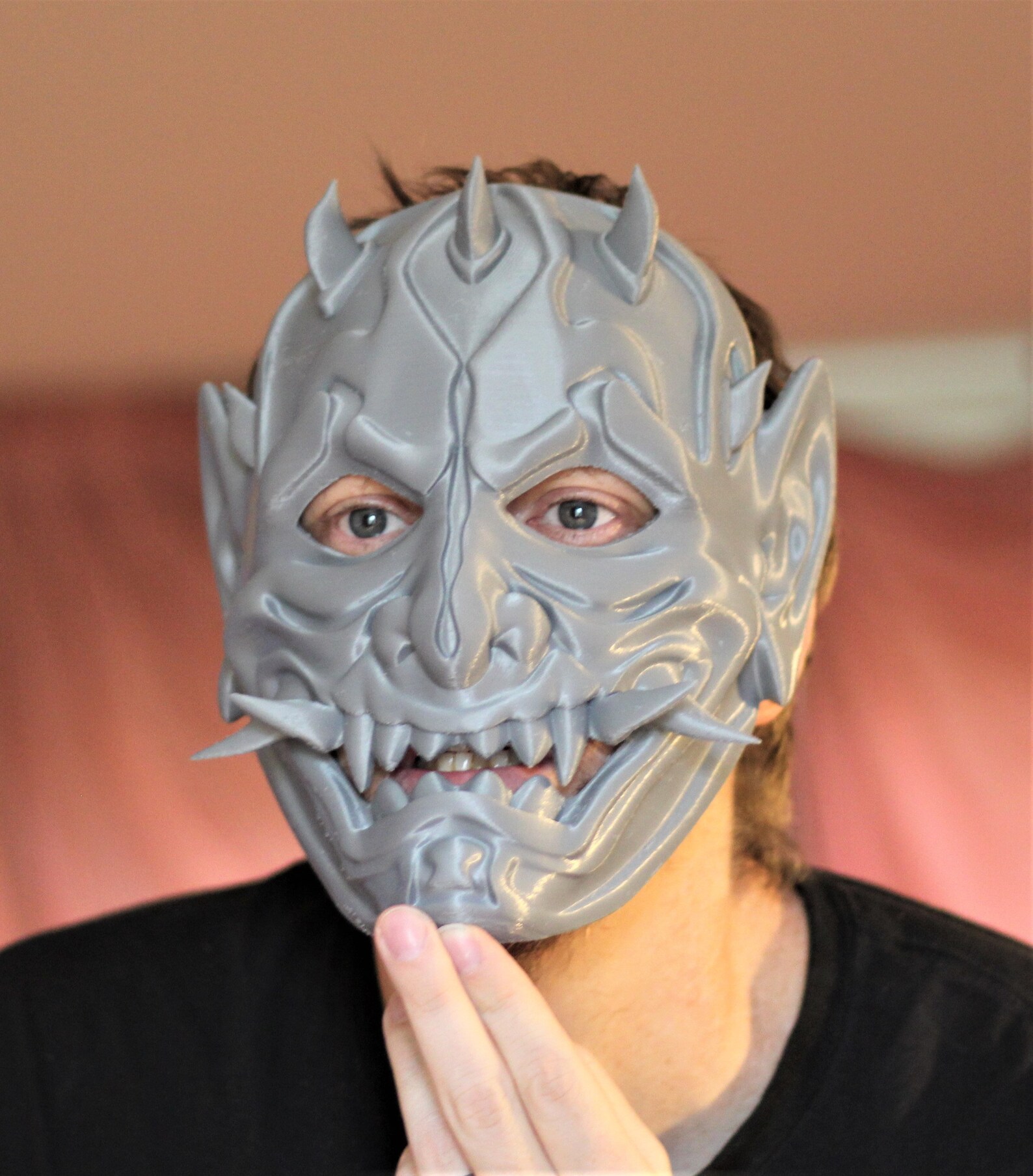 Darth Maul Oni Mask - Etsy