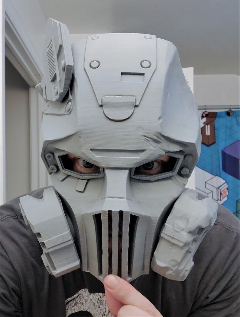 Raw Kabal Mask - 3D Printed Prop - Etsy