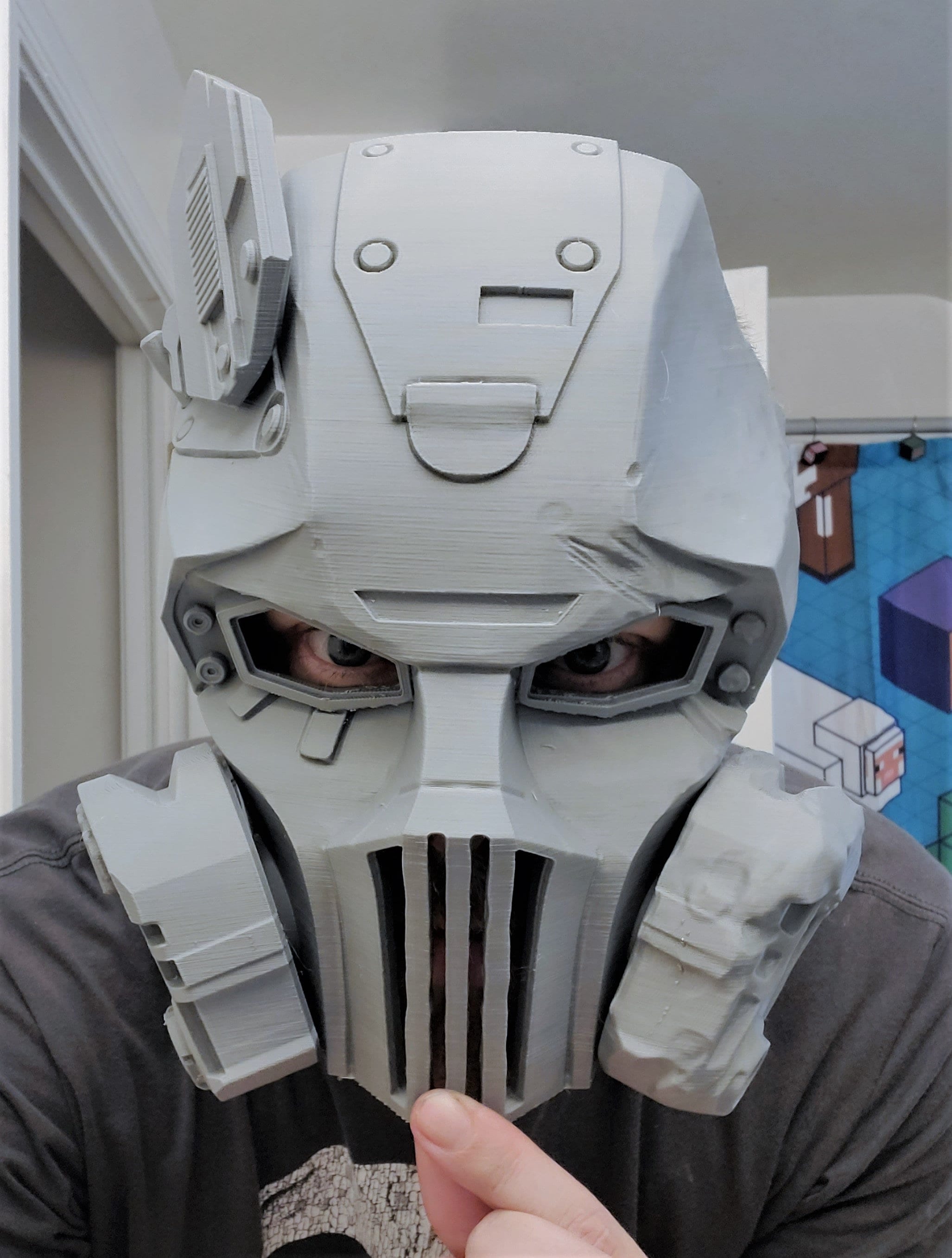 Raw Kabal Mask - 3D Printed Prop - Etsy