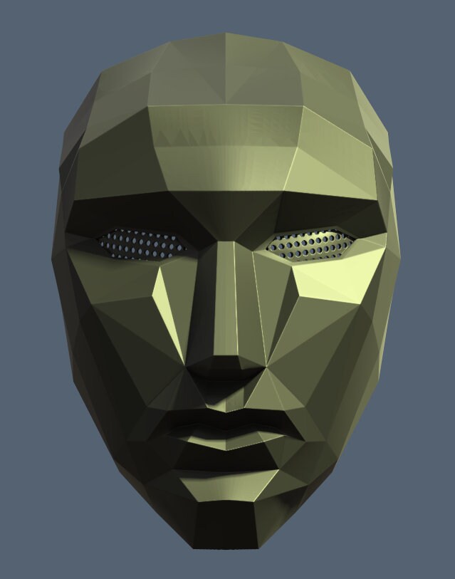 Front Man Mask Squid Game 3D Model STL Files - Etsy