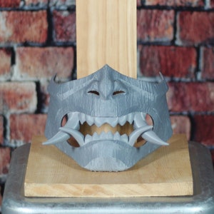Menpo Mask Samurai Mask - Etsy