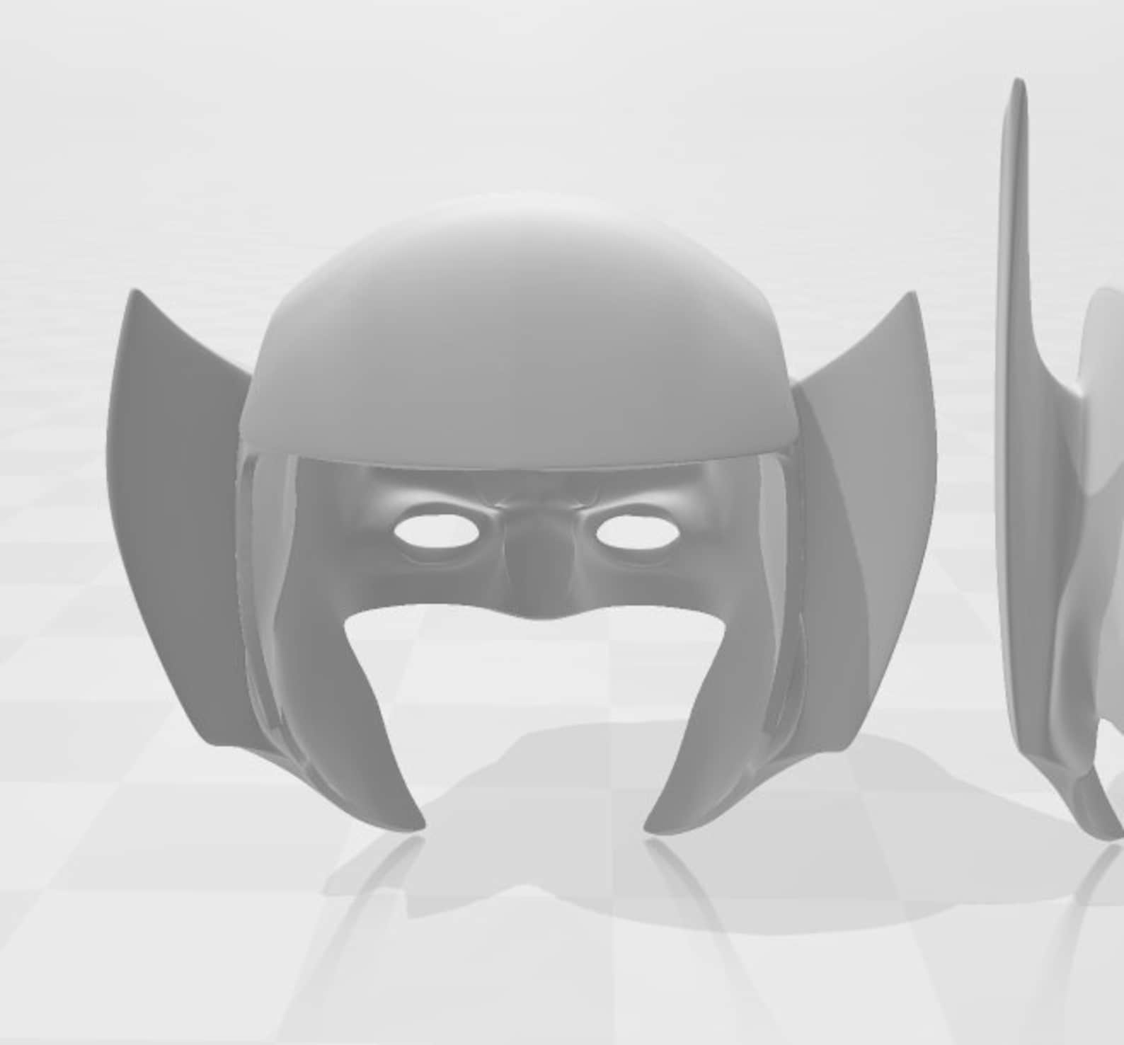 Wolverine Mask 3D Model STL File - Etsy Canada