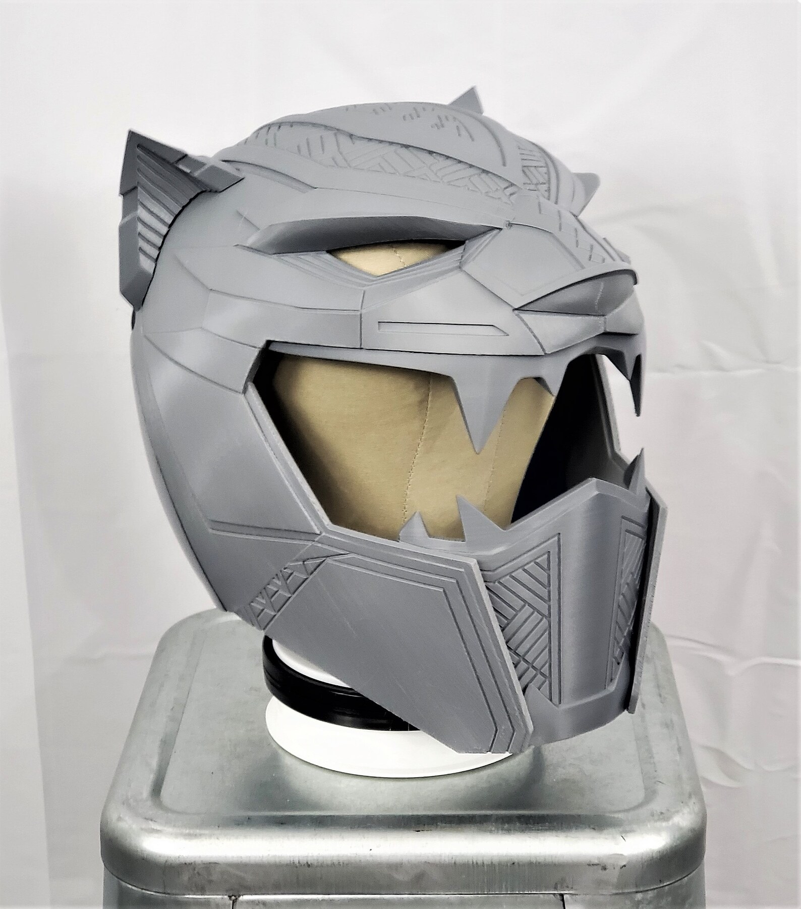 Black Panther Ranger Helmet - Etsy