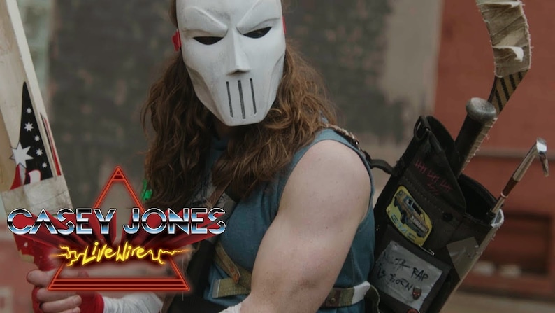 Casey Jones Mask Live Wire - Etsy