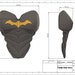 Batgirl Chest Armor 3D Model STL File - Etsy