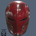Red Hood Cyborg Ninja Helmet 3D Model STL File - Etsy Singapore
