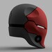 Red Hood Cyborg Ninja Helmet 3D Model STL File - Etsy