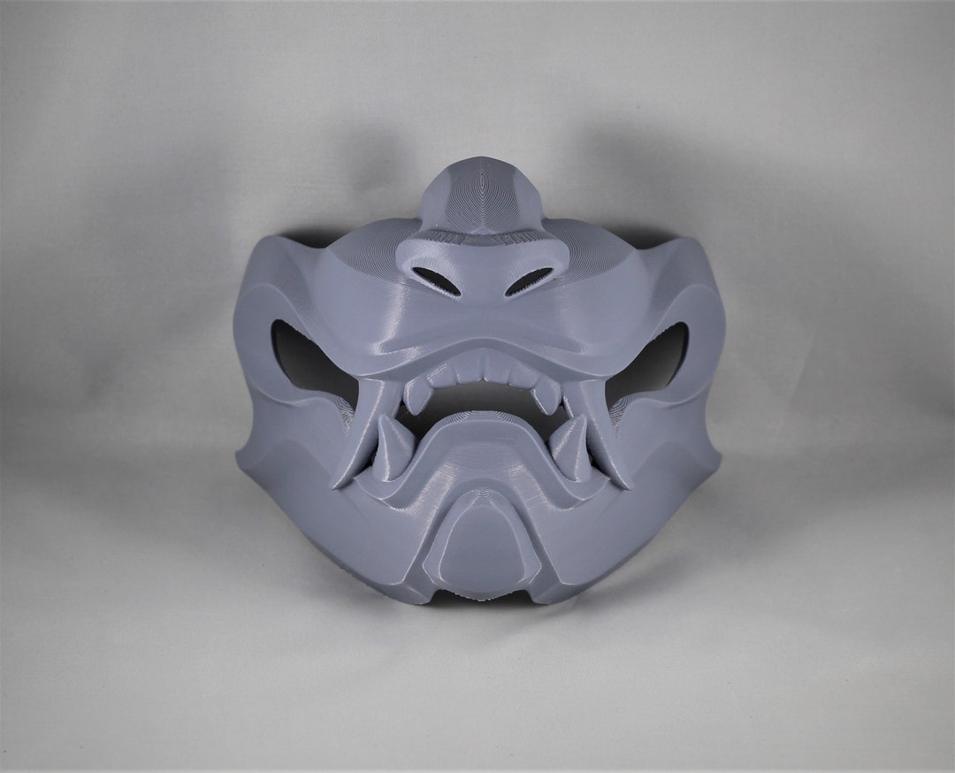 Lion Oni Mask - Etsy
