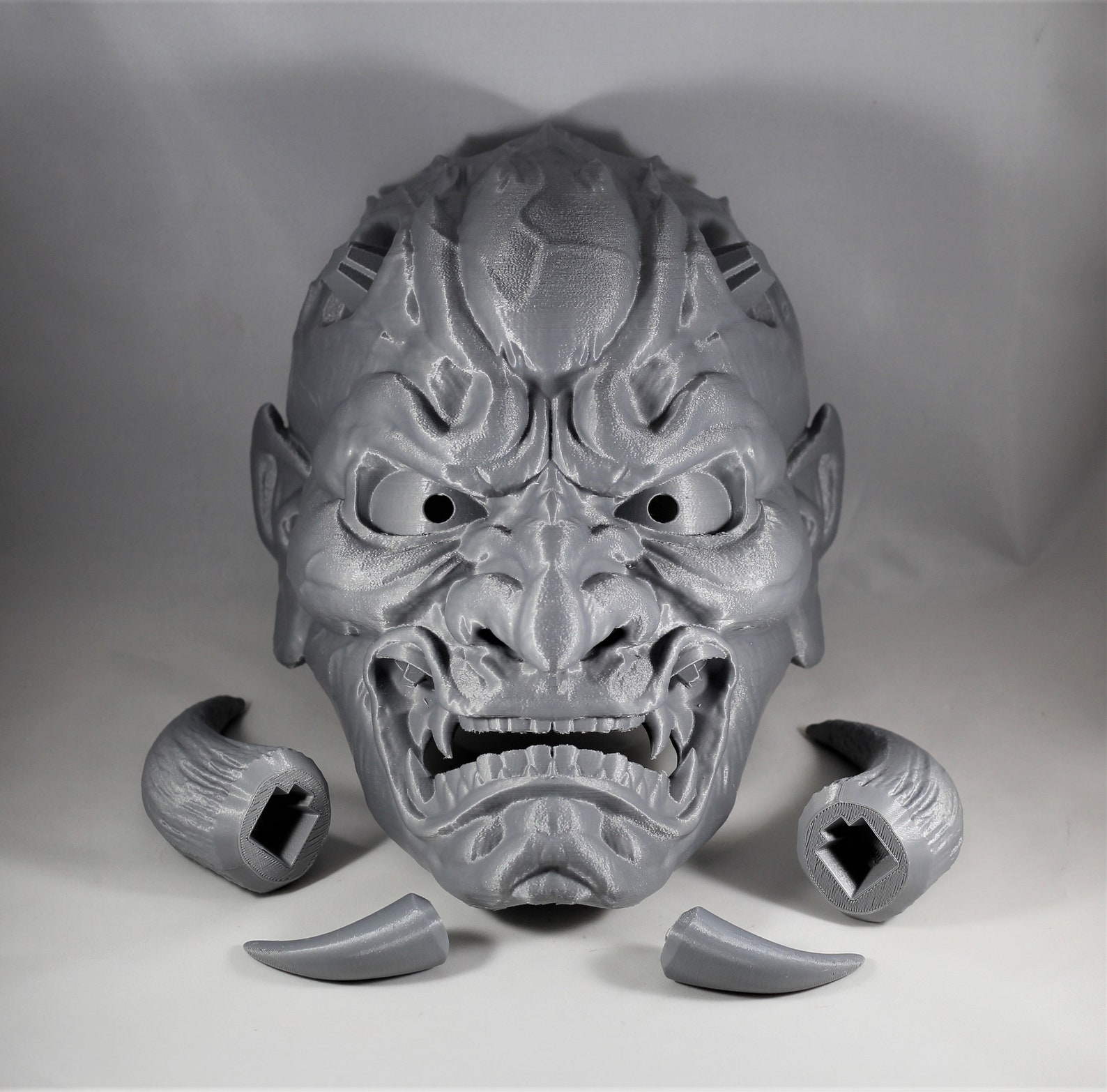 Oni Mask Version 2 - Etsy