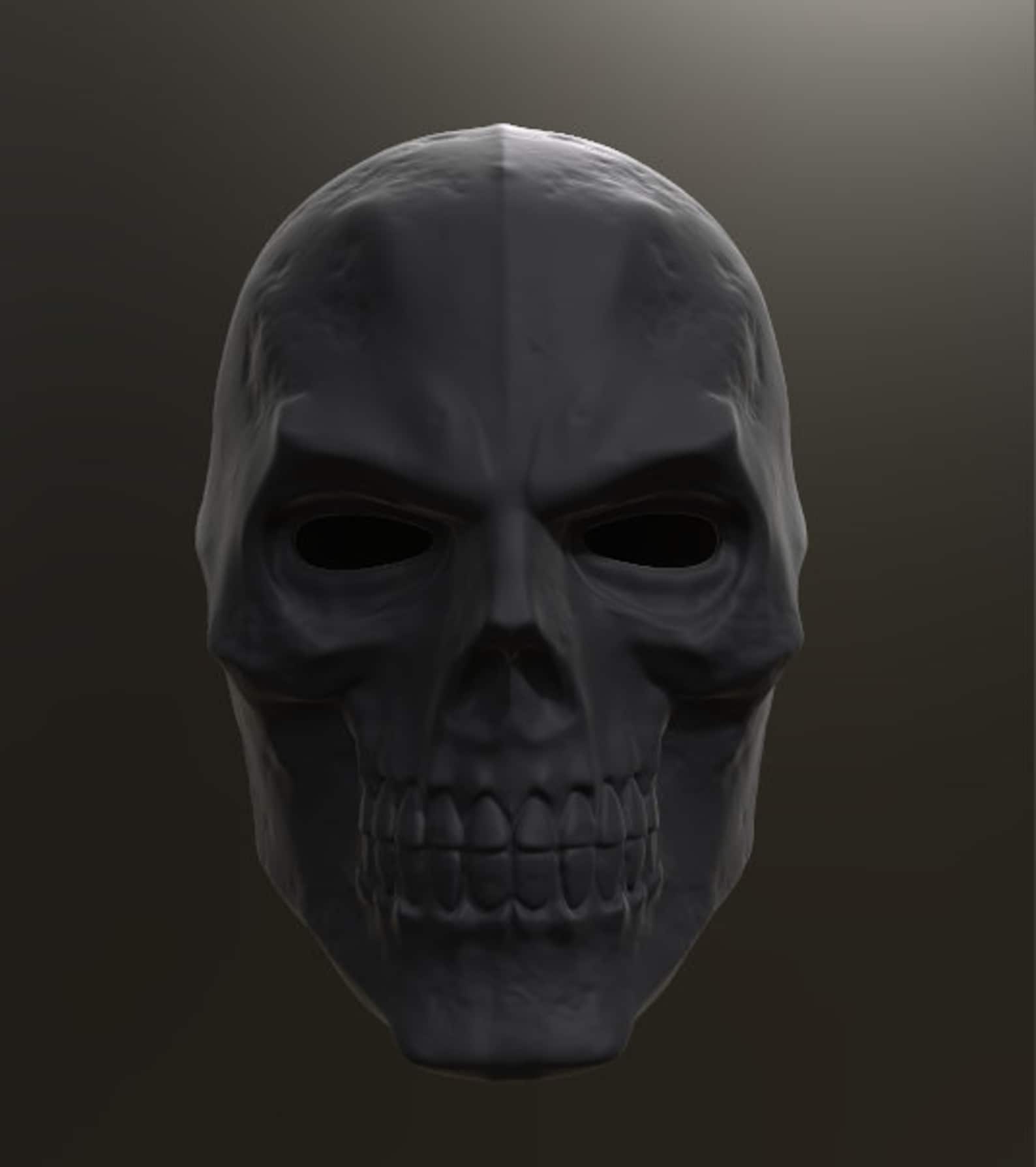 Black Mask Helmet - Etsy