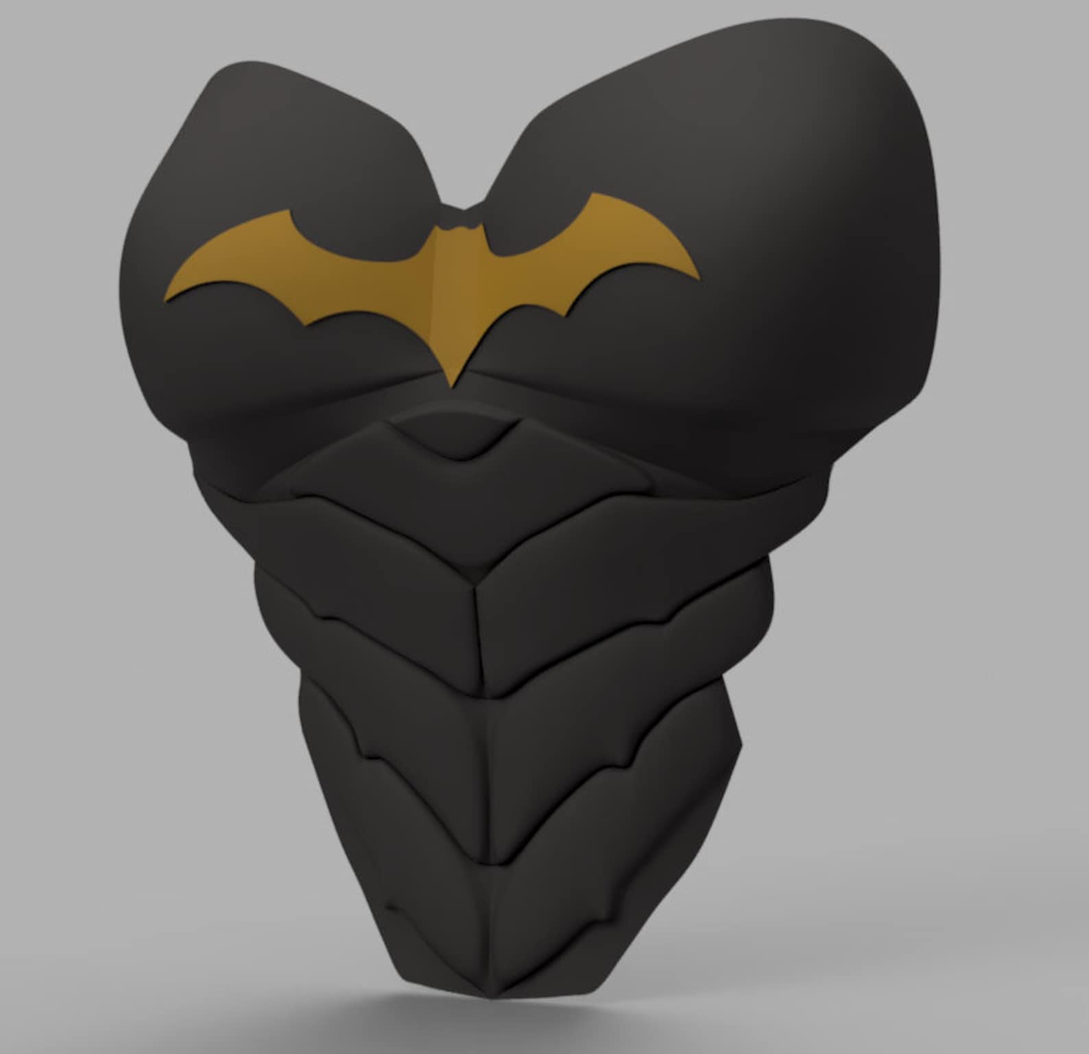 Batgirl Chest Armor 3D Model STL File - Etsy
