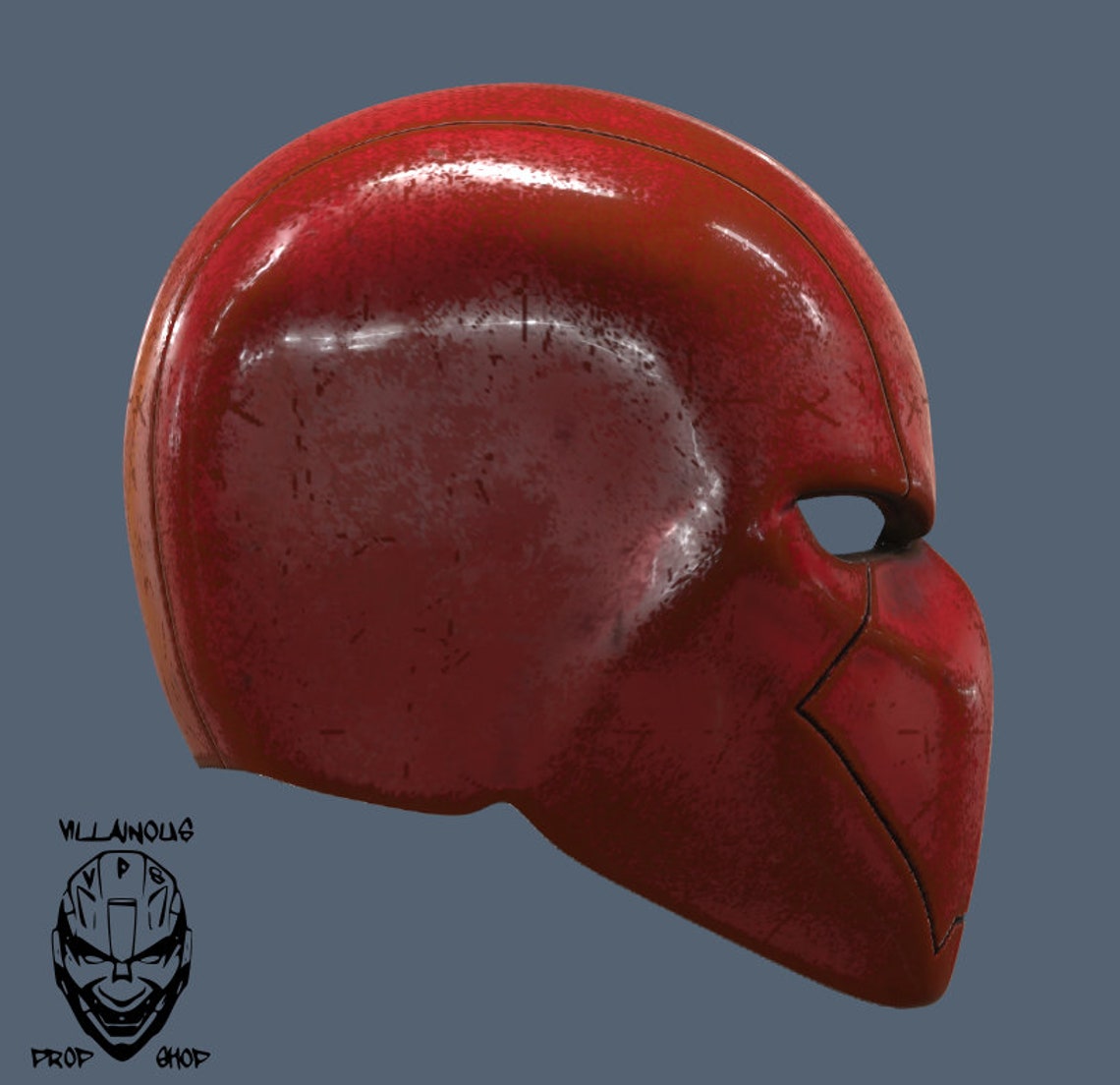 Red Hood Helmet Version 1 3D Model STL Files | Etsy