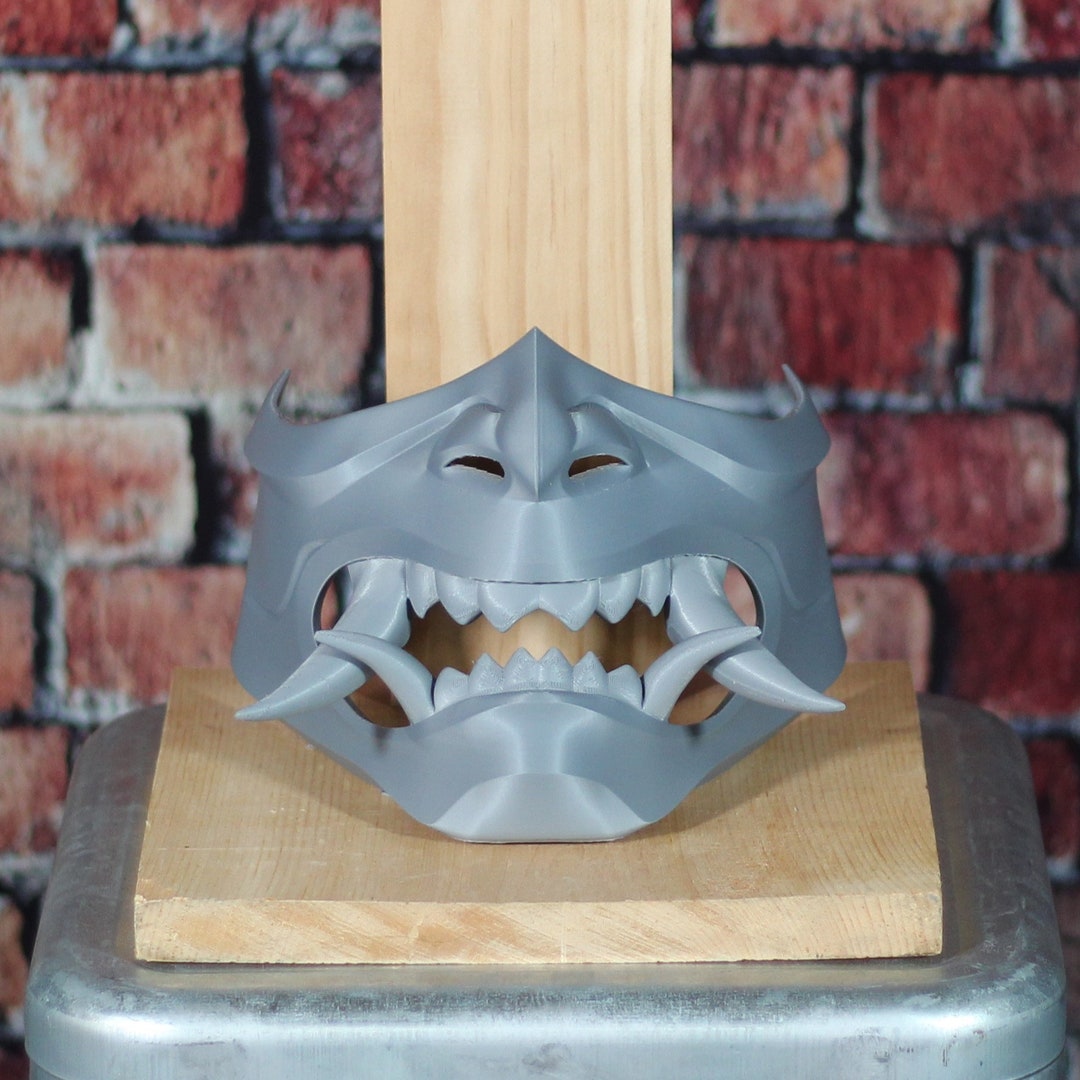 Menpo Mask Samurai Mask - Etsy