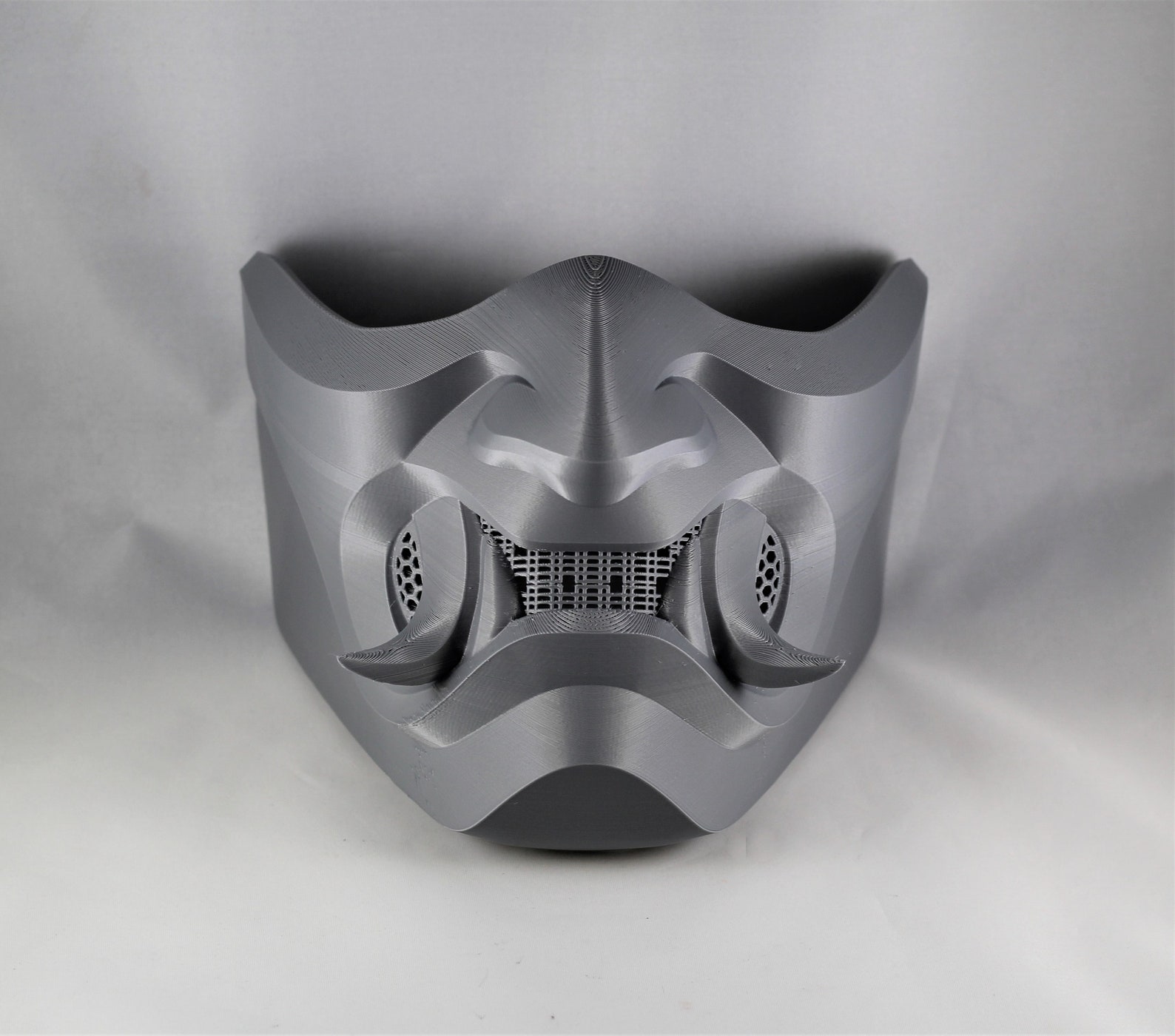 Half Oni Mask - Etsy