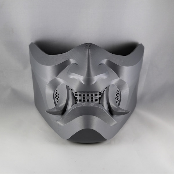 Oni Face Mask - Etsy