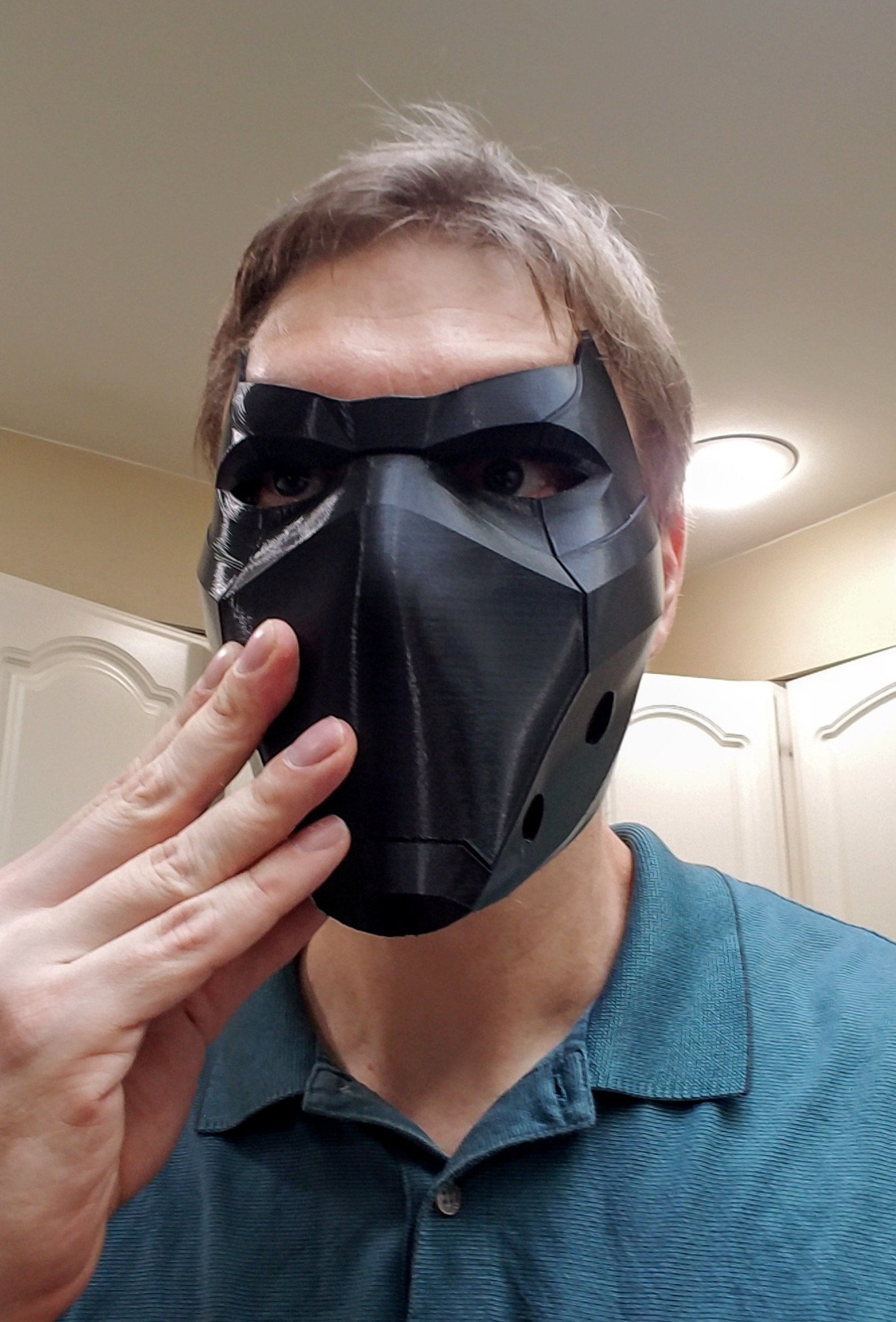 Red Hood Mask Version 2 - Etsy