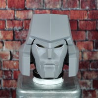 DIY Cardboard Robot Head Template: Wearable Transformer Helmet (PDF ...