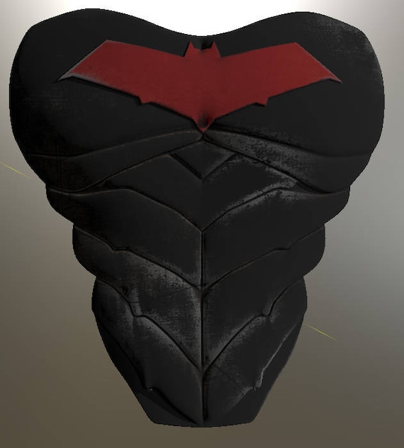 Red Hood Chest Armor 3D Model STL Files | Etsy