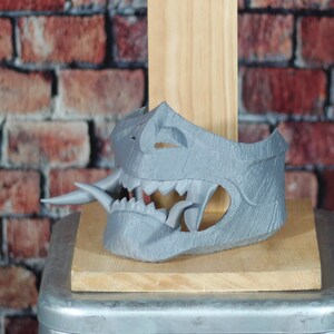 Menpo Mask Samurai Mask - Etsy