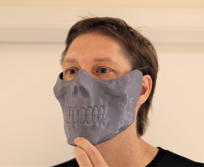 Skull Face Mask - Etsy