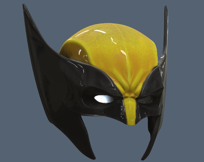 Wolverine Mask 3D Model STL File - Etsy