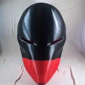 Red Hood Cyborg Ninja Helmet - Etsy