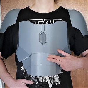 Mando Inspired Custom Chest Plate - Etsy