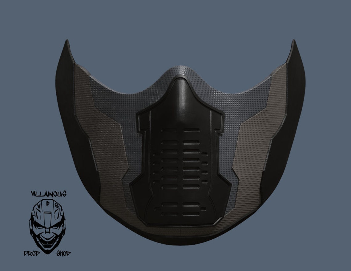 Winter Soldier Mask 3D Model OBJ File - Etsy