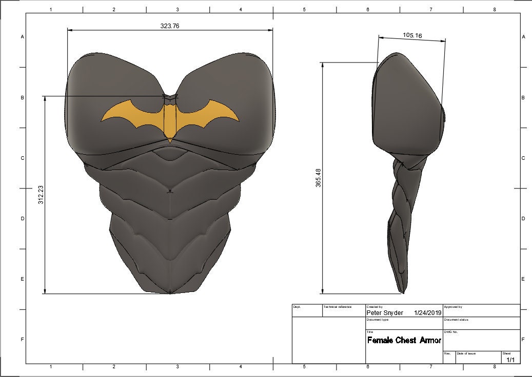 Red Hood Chest Armor for Women 3D Model STL Files - Etsy