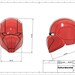 Red Hood Helmet Version 3 3D Model STL Files - Etsy