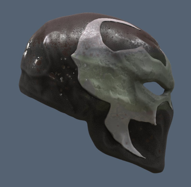 Spawn Mask 3D Model OBJ File - Etsy