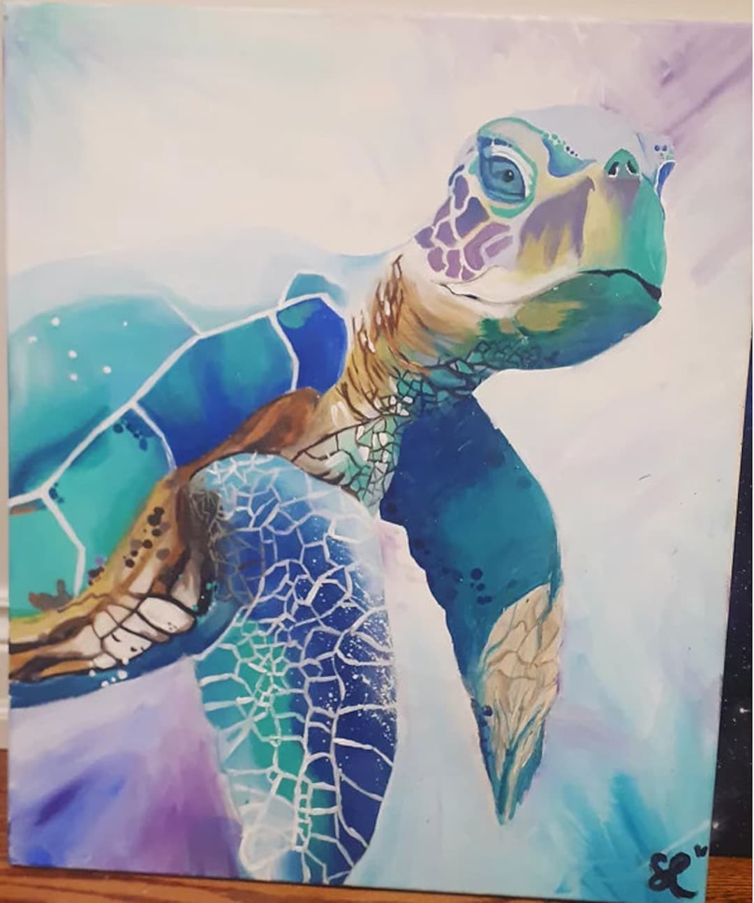 Abstract Turtle - Etsy Canada