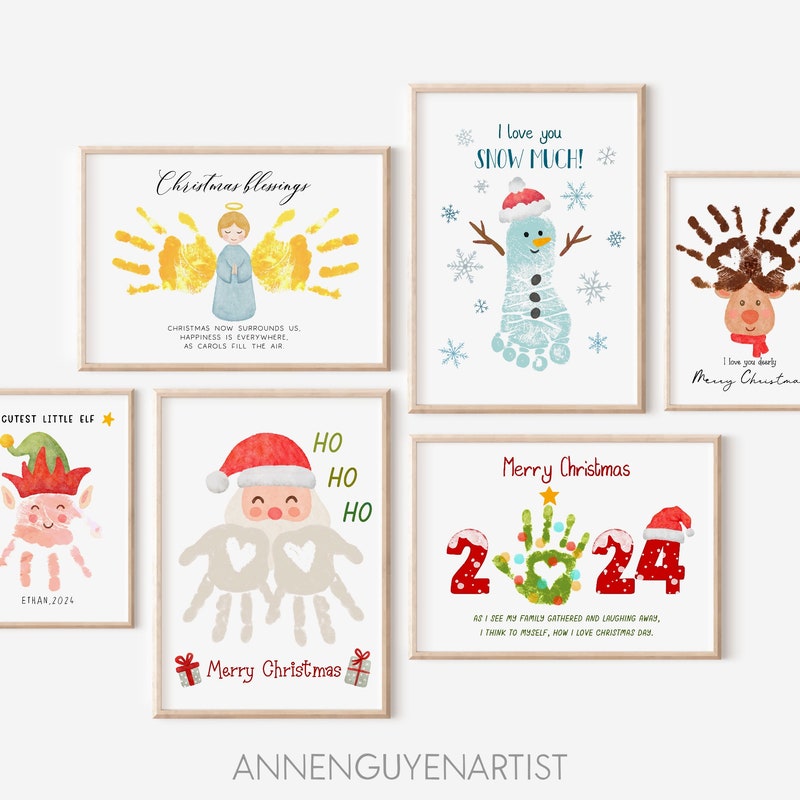 Christmas Handprint - Etsy