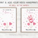 Valentines Day Handprint Art Bundle Love Xoxo Craft Mom Grandma DIY ...