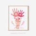 Valentines Day Handprint Art Bundle Love Xoxo Craft Mom Grandma DIY ...
