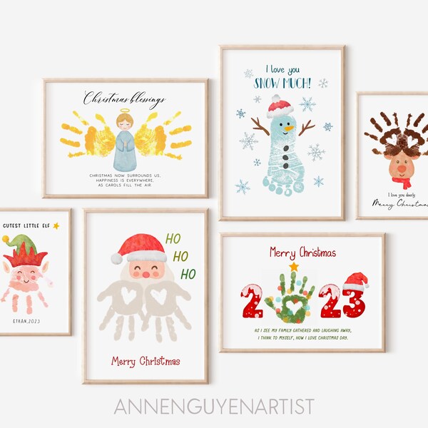 Snowman Handprint Craft - Etsy