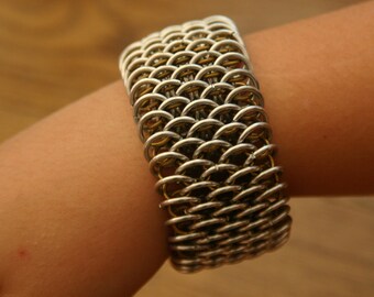 Dragon Scales Bracelet With Dragon Power Full Head - Etsy UK