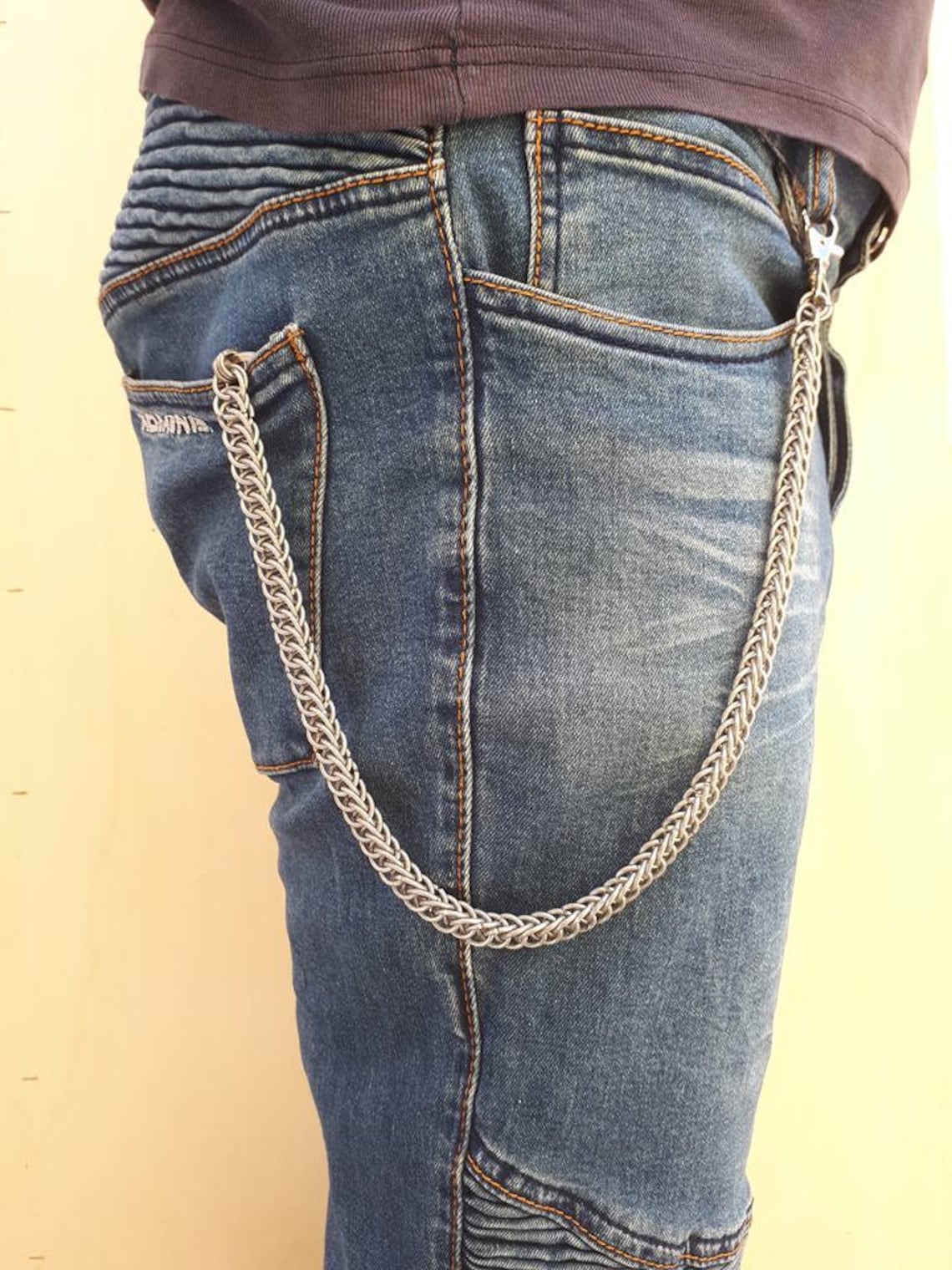 Handmade Half Persian Wallet Chain - Etsy