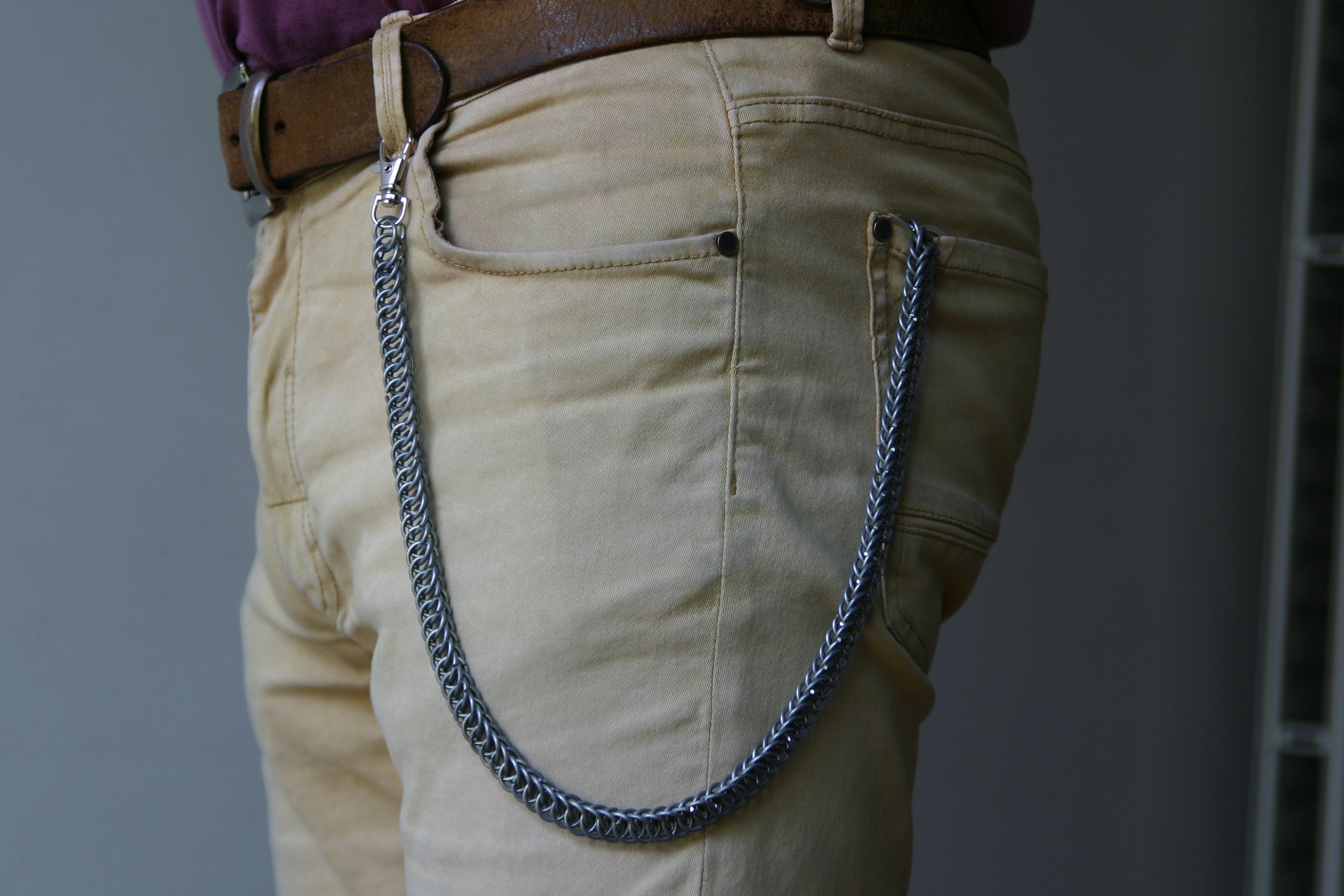 Handmade Half Persian Wallet Chain - Etsy