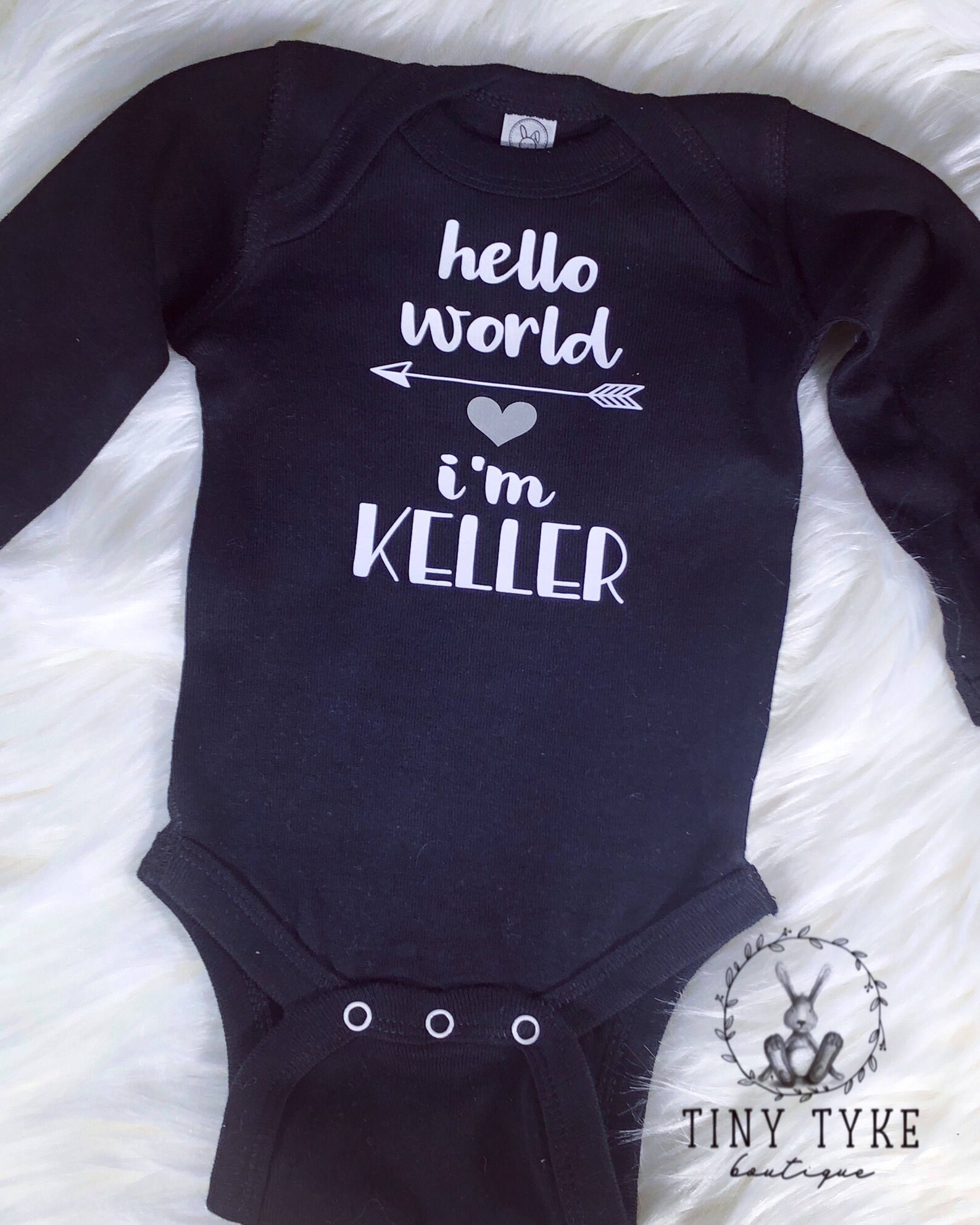 Hello World Personalized Bodysuit, Baby Shower, Baby Gift, New Baby ...